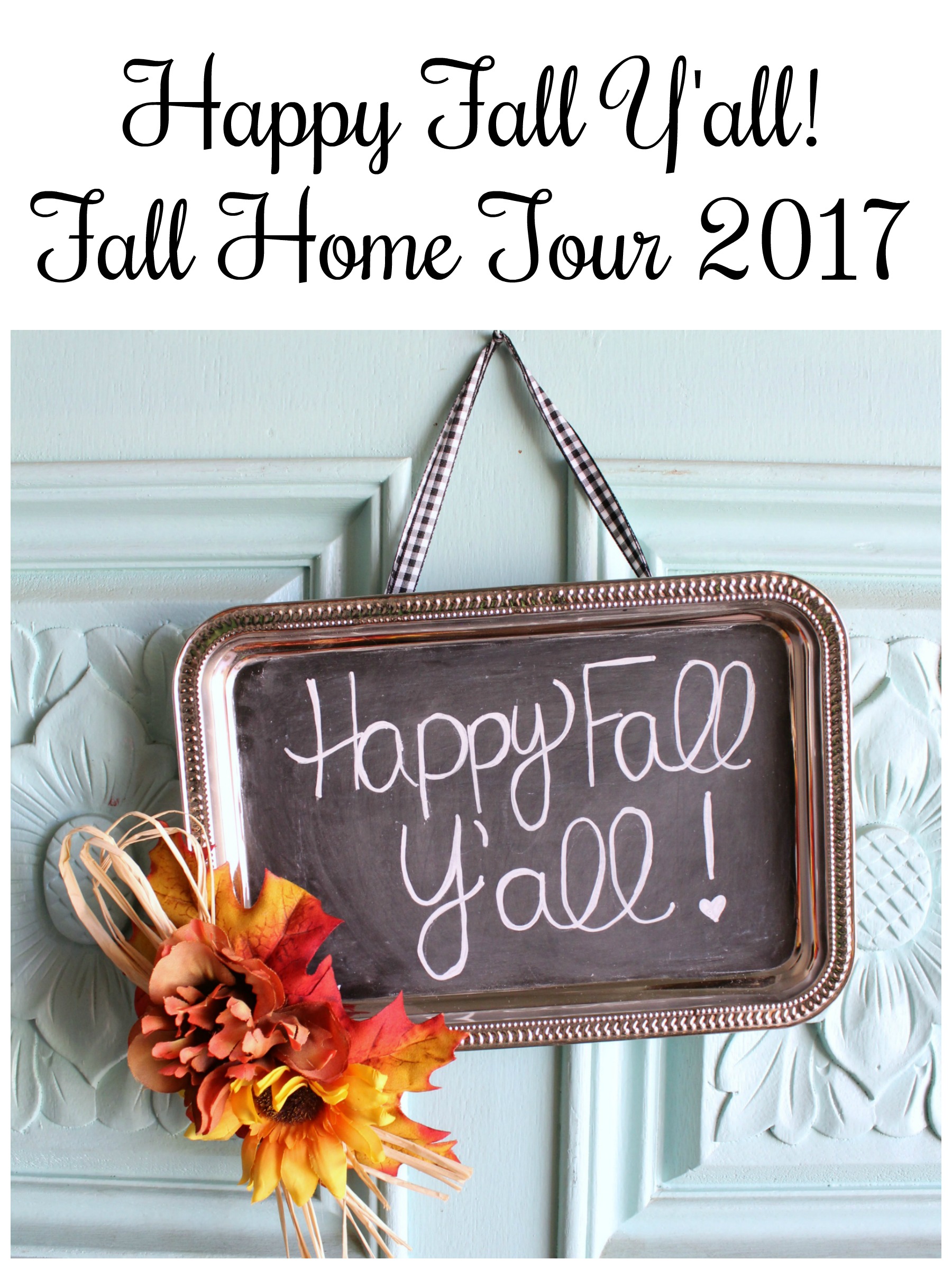 Frazzled JOY Fall Home Tour 2017
