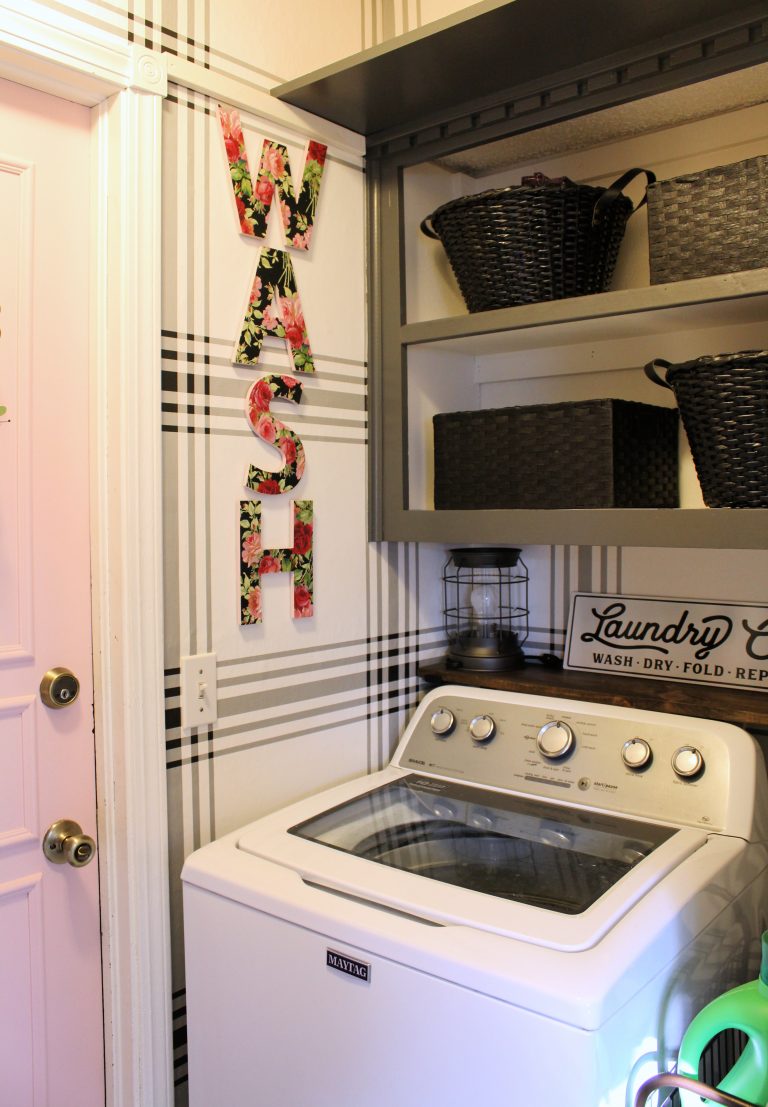 One Room Challenge Laundry Room Update - The Reveal!!!