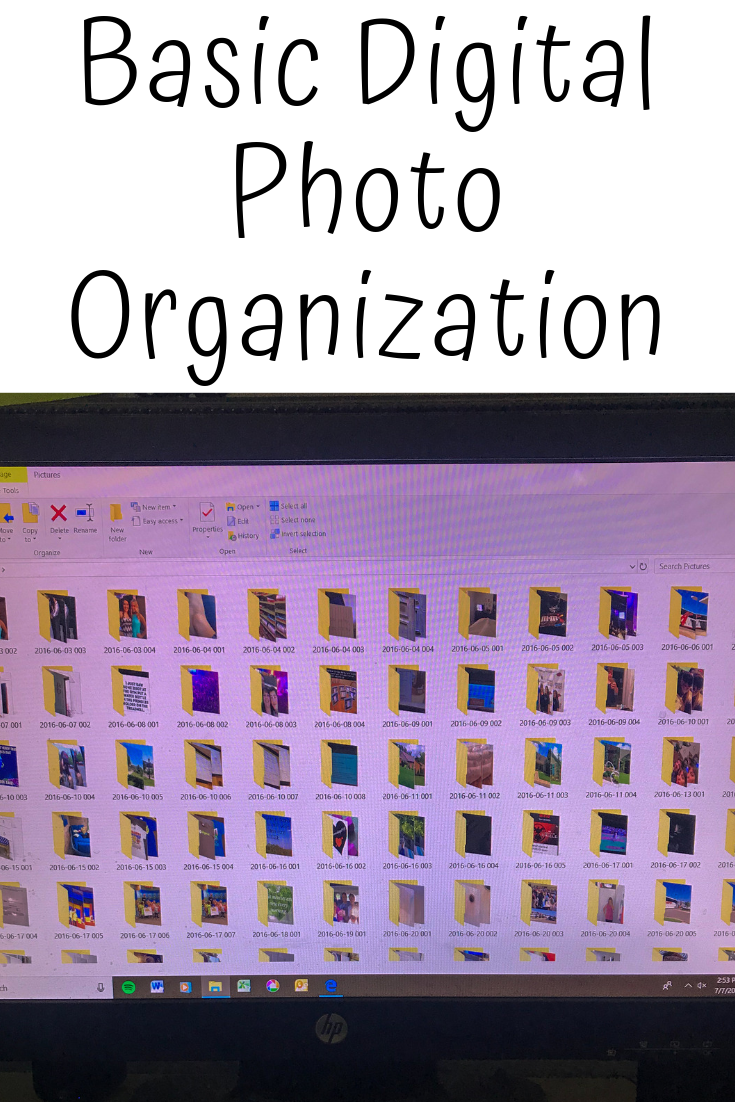 Digital Photo Organizing Basics