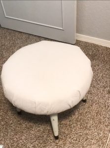 From Retro to Fab - DIY Ottoman Makeover